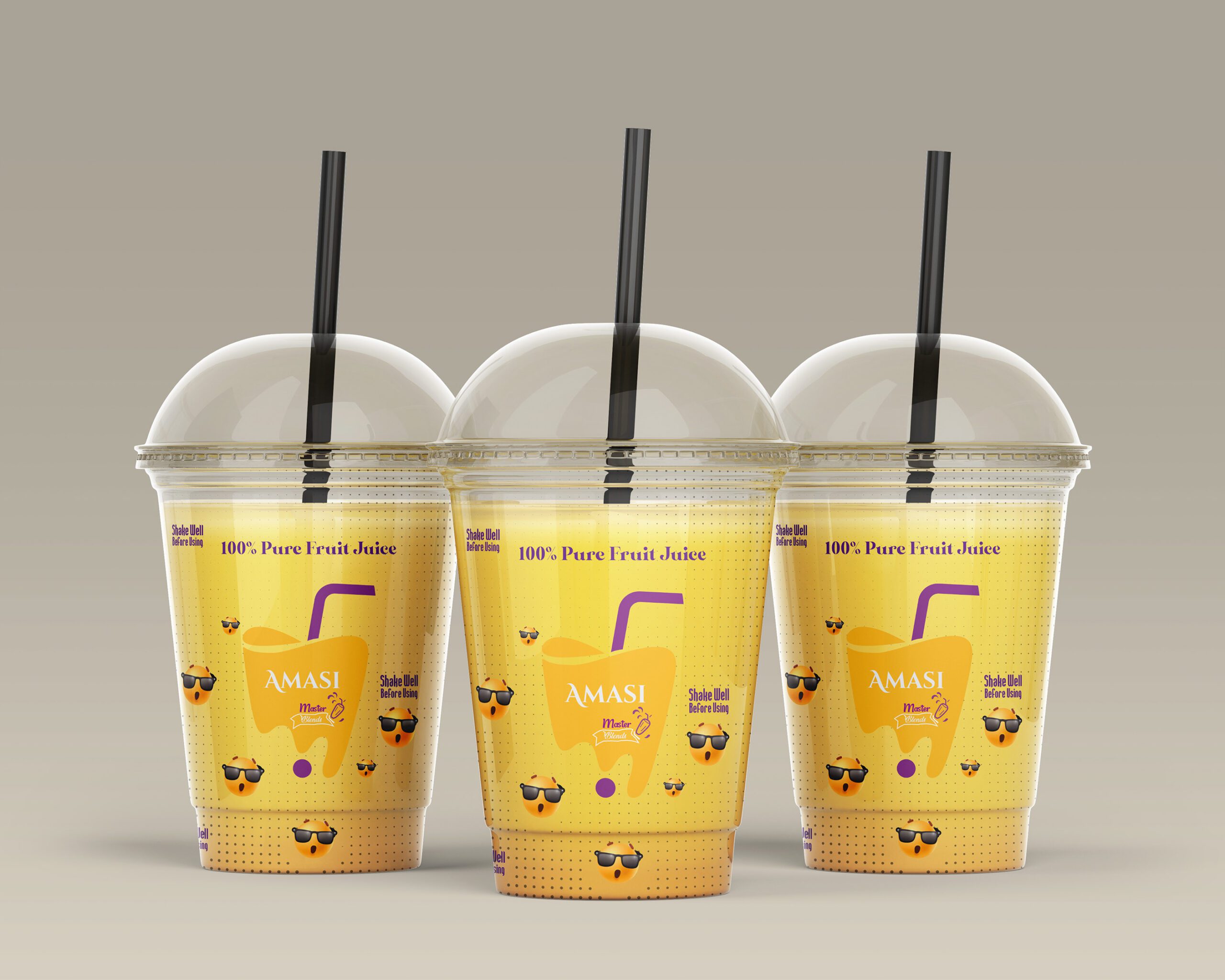Eye-Catching Almasi Juice Packaging Design
